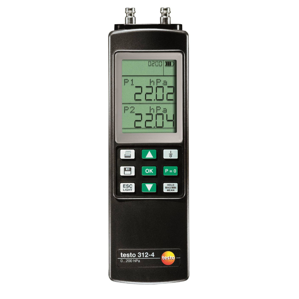 Testo 312-4 Differential Pressure Measuring Instrument - Hengrythm Sdn ...