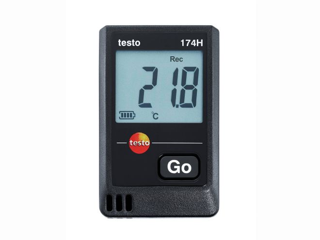 Testo 174H Temperature & Humidity Data Logger, 2 Input Channel(s ...